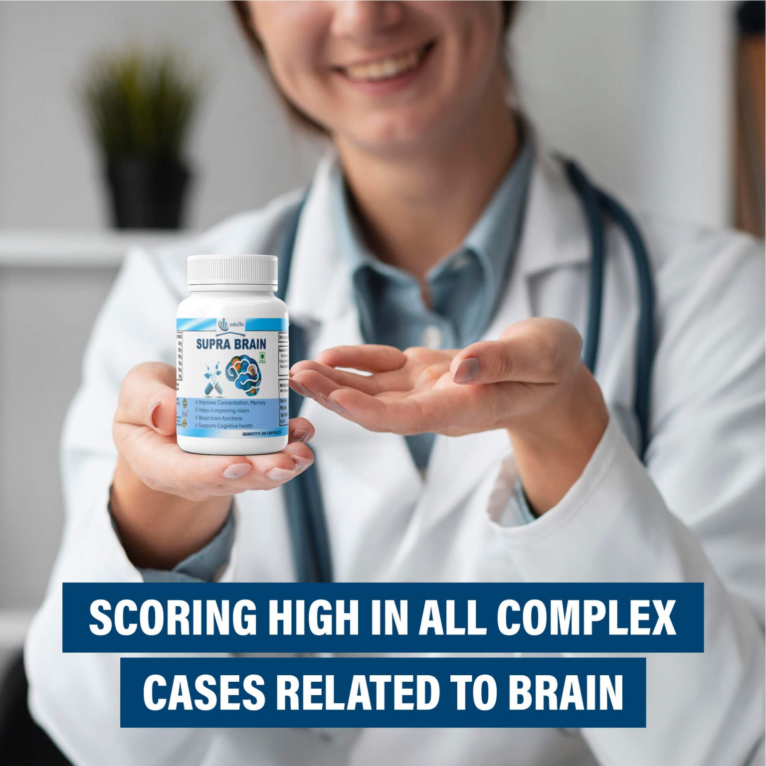 Supra Brain - Improve Brain and Neuro Functions